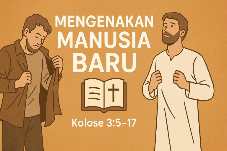 Mengenakan Manusia BARU – GMIM Musafir Kleak